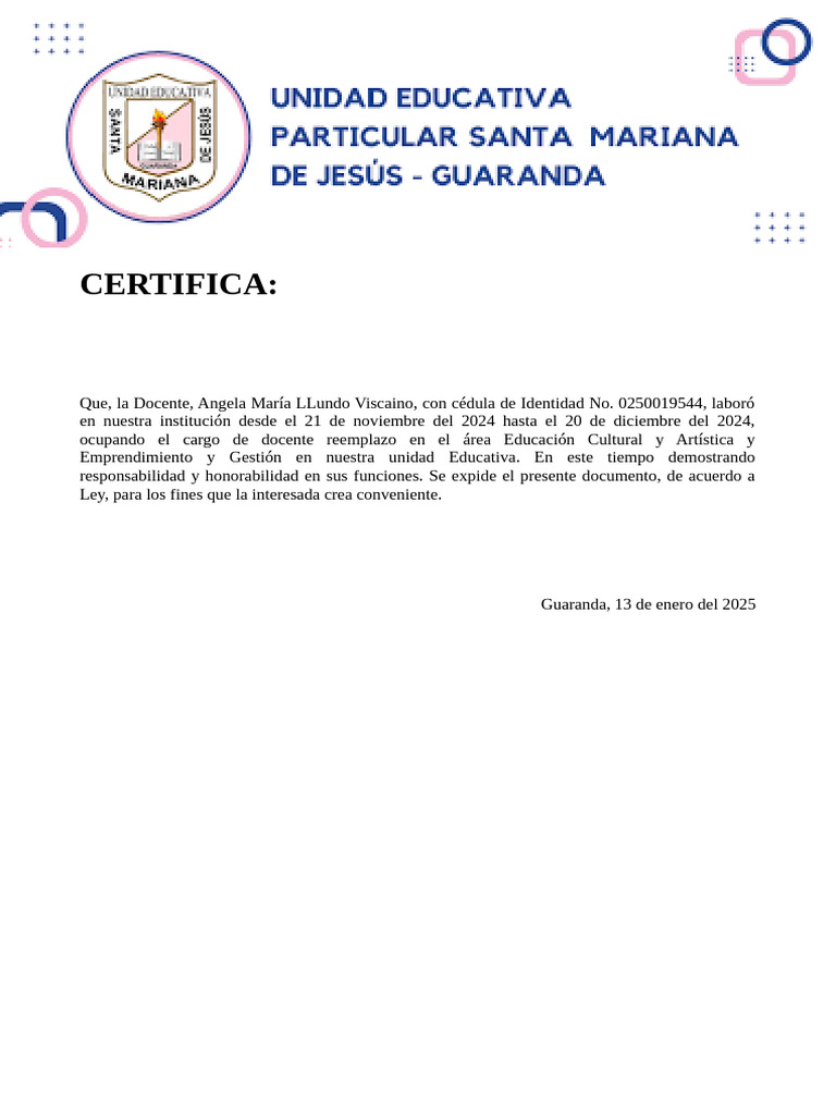 Certifica Do | PDF