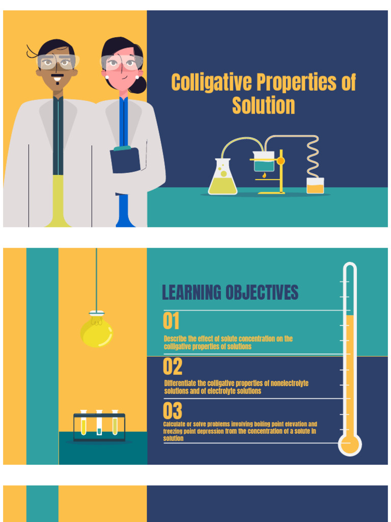 L7 Colligative Properties | PDF | Scientific Phenomena | Chemistry