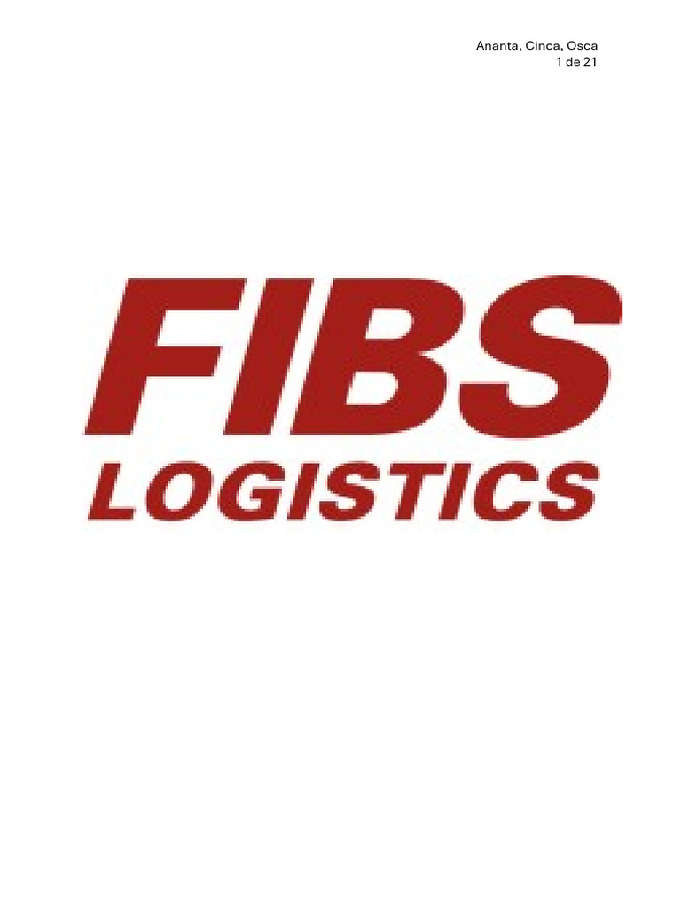 Schneider&Fibs Logistic Activity Ananta Cinca Osca | PDF | Book Value ...