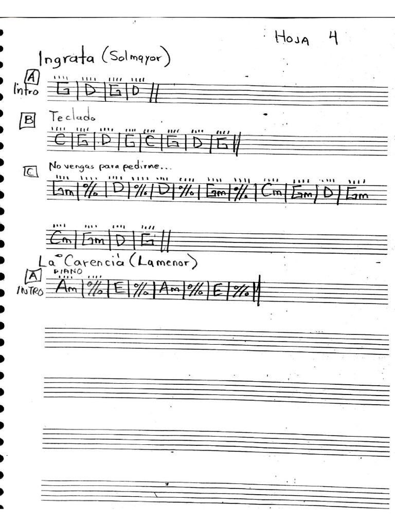 Medley Rock 80's 4 | PDF