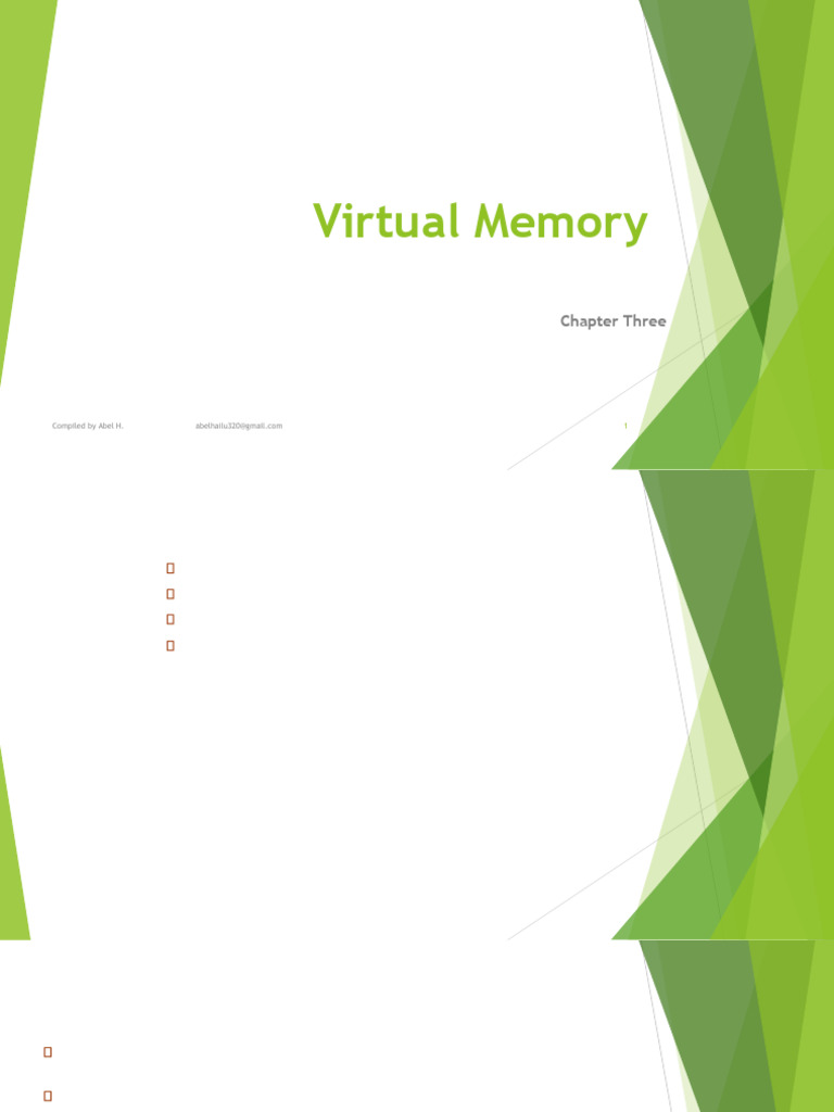 Understanding Virtual Memory Concepts | PDF | Computer Data Storage ...