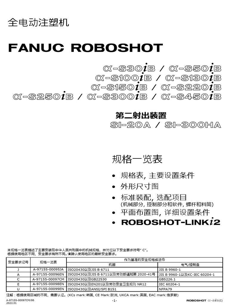 FANUC机型大全iB | PDF