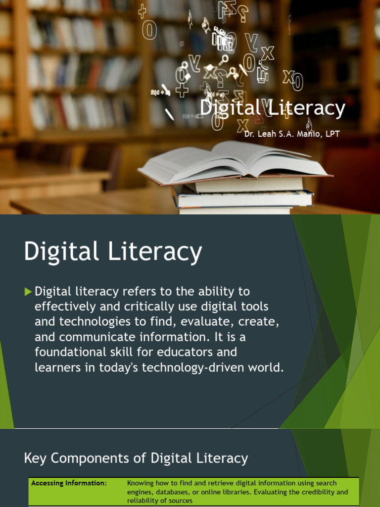 Essential Guide to Digital Literacy Skills | PDF | Learning | Teachers