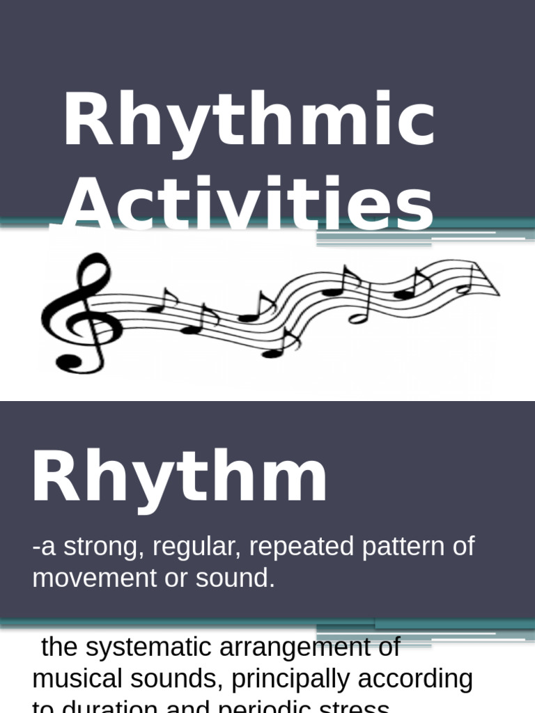 Rhythmic Activities | PDF | Rhythm | Dances