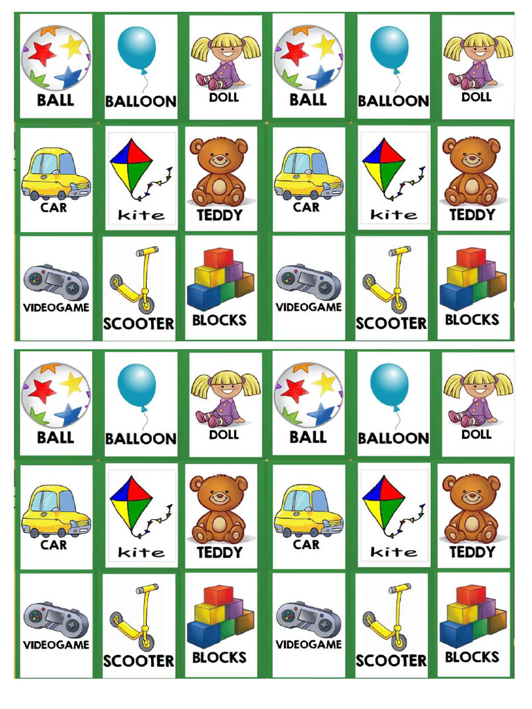 Memory Game - Toys | PDF