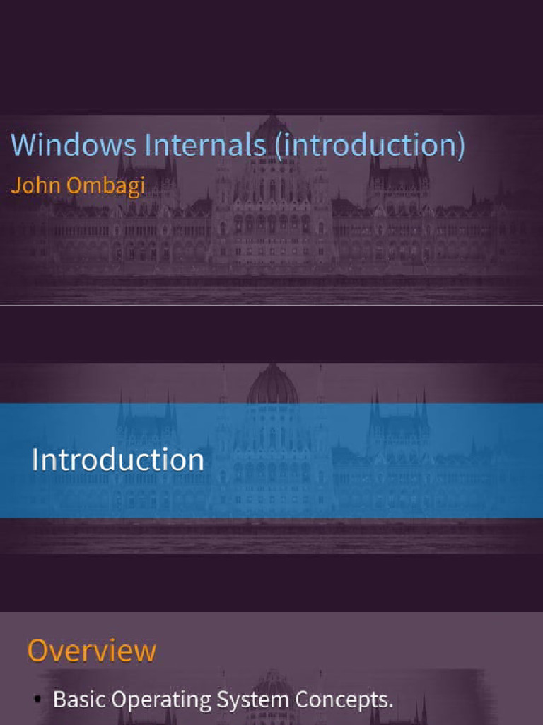 Windows Kernel Introduction | PDF