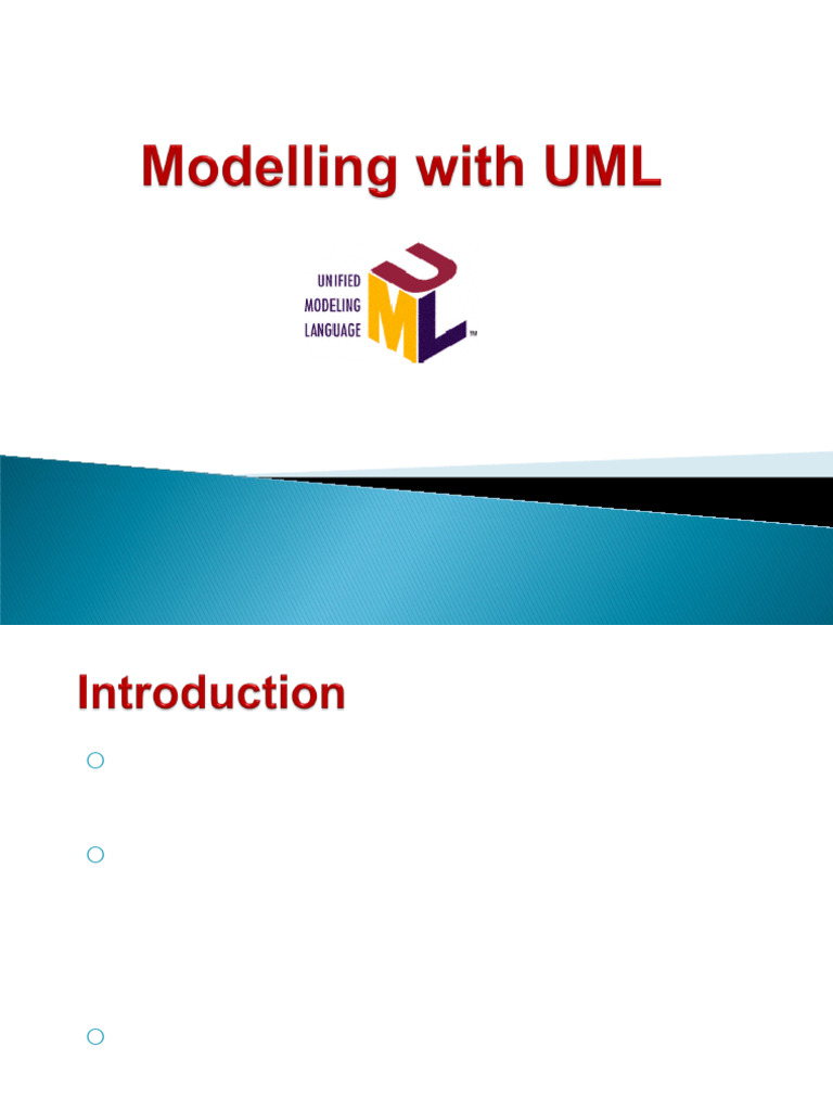 Topic 4a Introduction To UML 2024-2025 | PDF | Unified Modeling Language | Use Case