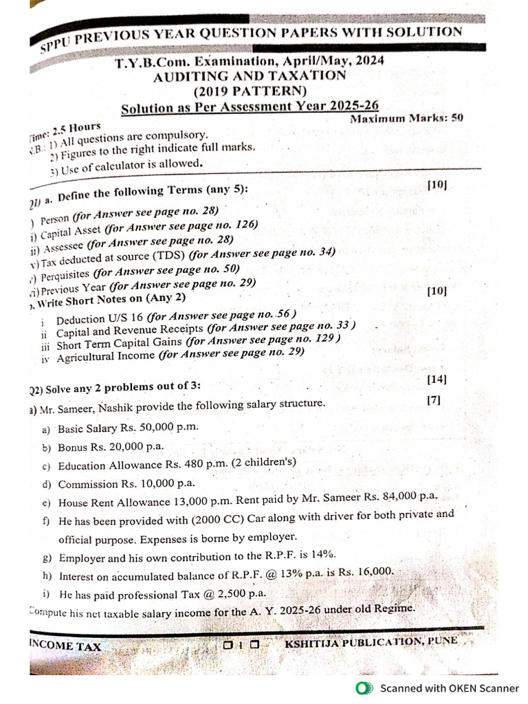 TY Bcom April 2024 | PDF