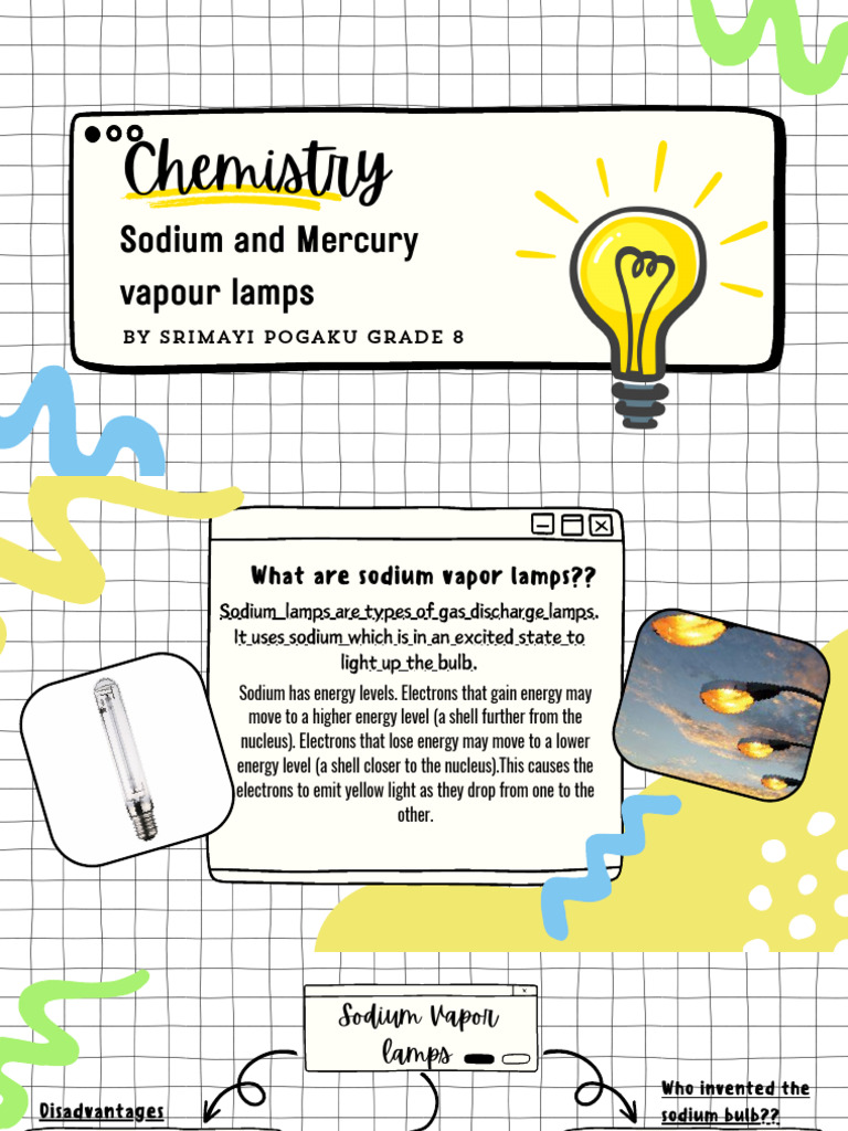 Sodium vs. Mercury Vapor Lamps Explained | PDF | Electromagnetic ...