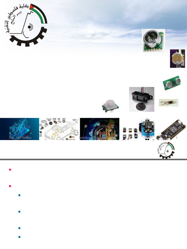 Lecture 03 Introduction To Transdcucers | PDF | Actuator | Analog To Digital Converter