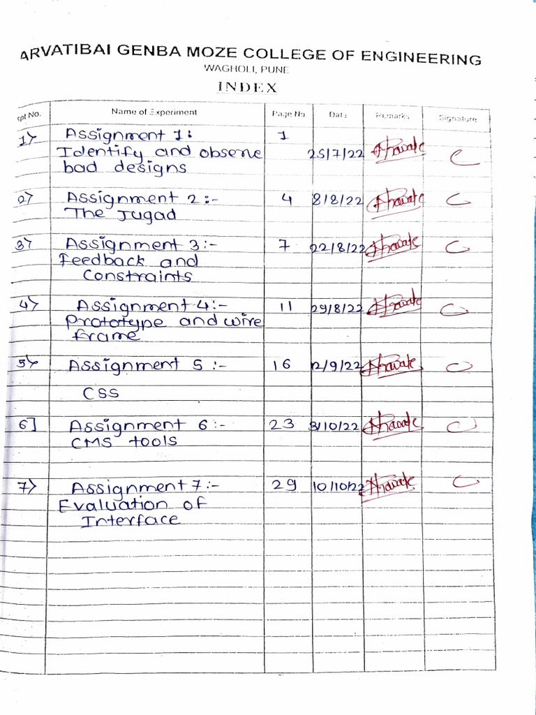 HCI Lab Manual | PDF