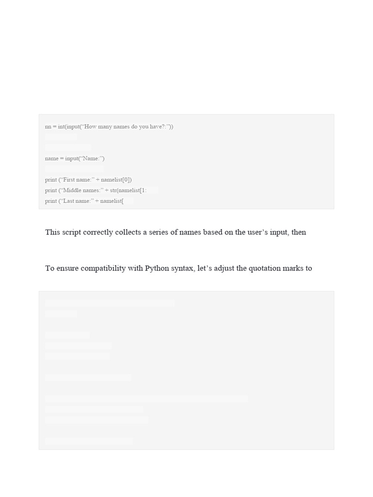8.4.4 How Many Names CodeHS Answers | PDF
