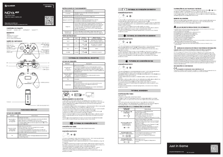 Manual GameSir | PDF