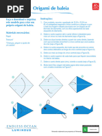 Como Fazer Origami Tsuru Passo a Passo | PDF