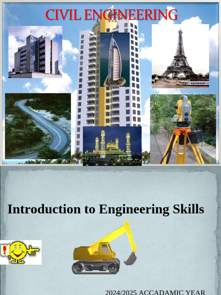 Introduction To Civil Engineerring | PDF | Surveying | Civil Engineering