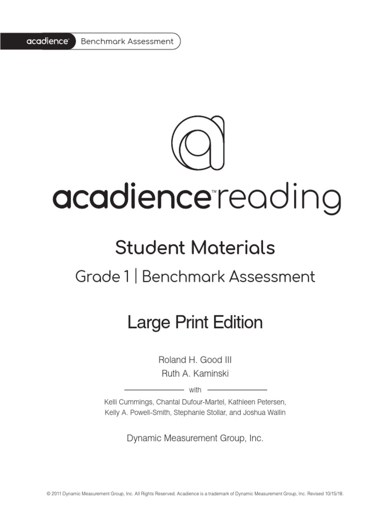 Grade 1 Reading Benchmark Assessment | PDF | Bees | Trees