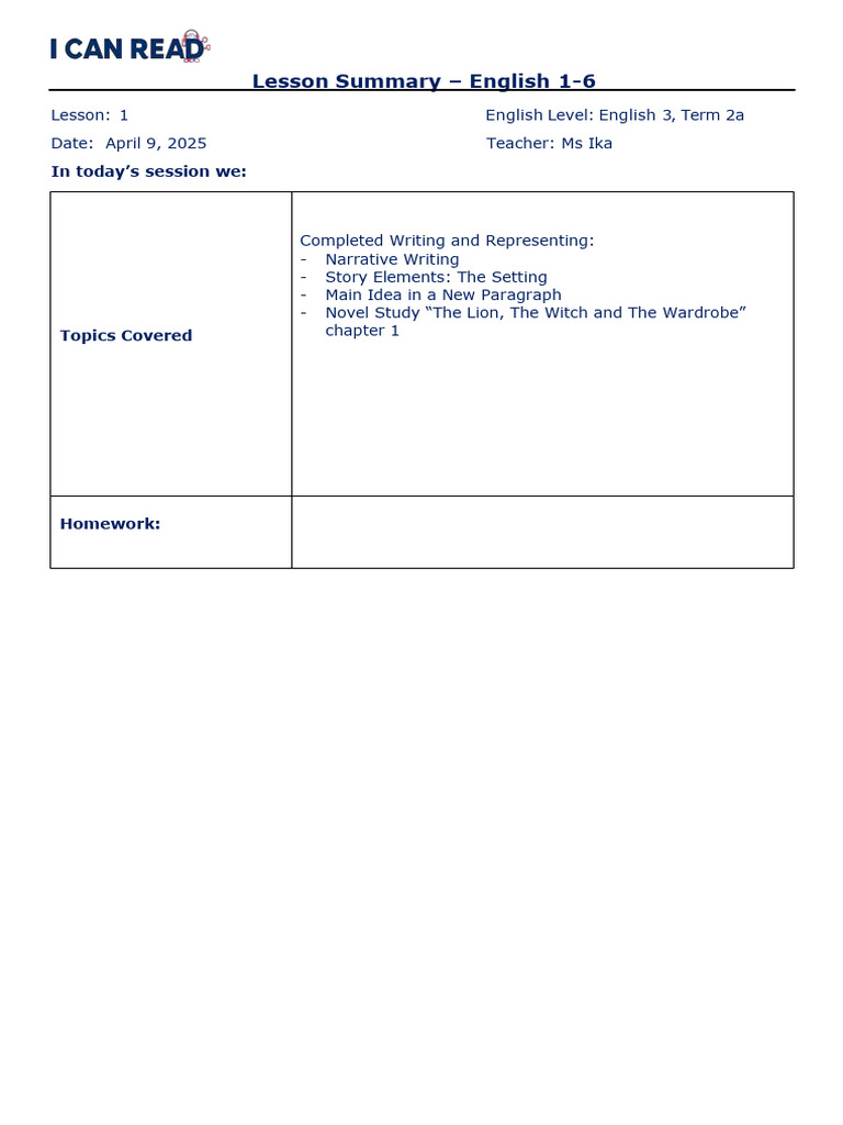 English 3 Lesson Summary (April 9, 2025) | PDF