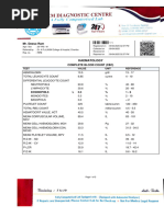 Blood Group Report Format | PDF