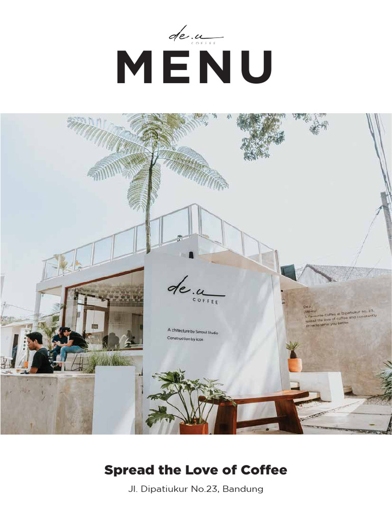 Menu Deu Coffee Du | PDF | Salad | Indonesian Cuisine