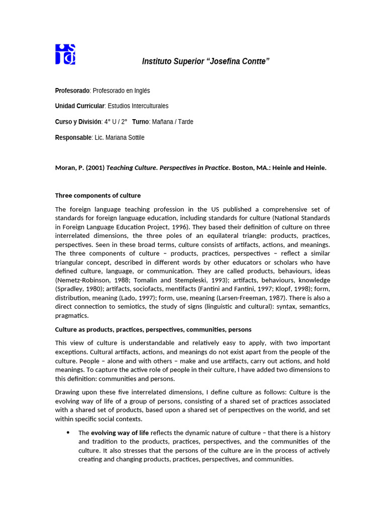 Defining Culture: Key Components | PDF | Community | Attitude (Psychology)