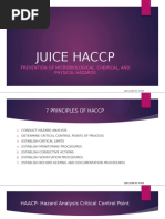 HACCP 12 Steps and 7 Principles Guide | PDF | Hazard Analysis And ...