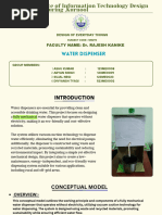 Water Dispenser Project | PDF