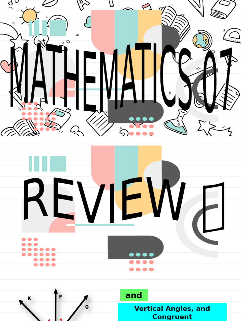 Angle Pairs Formed by Parallel Lines and A Transversal | PDF | Angle ...