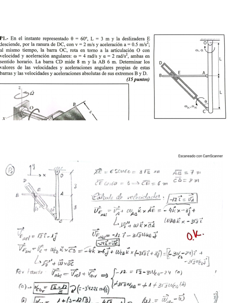 Problemas Cinemática Con Resolución | PDF