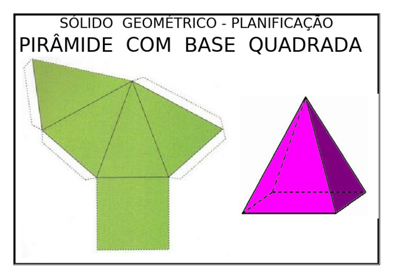 Piramide Com Base Quadrada | PDF