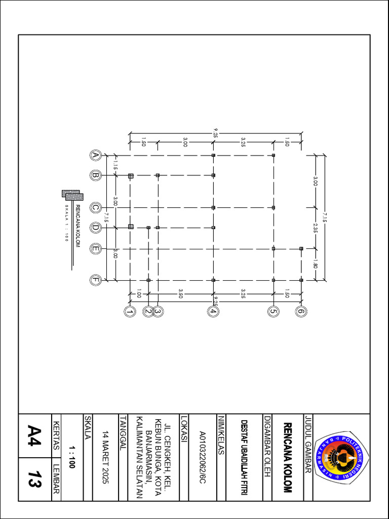 Rencana Kolom | PDF