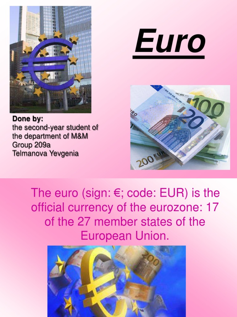 Overview of the Euro Currency | PDF