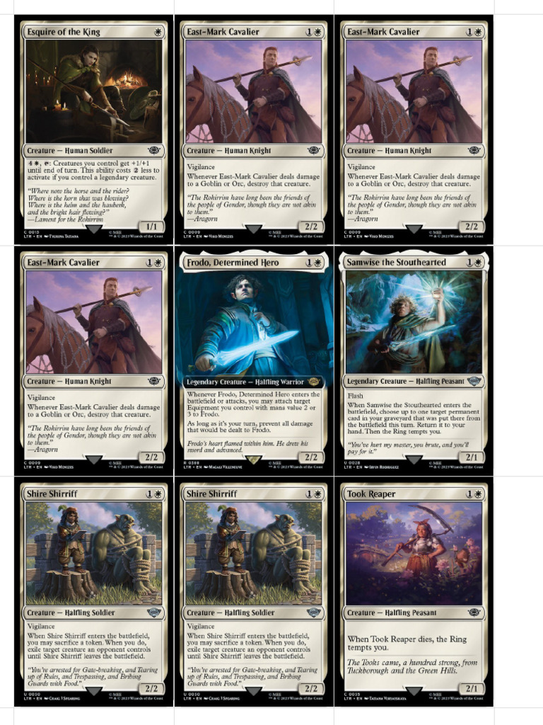 LotR Cube | PDF
