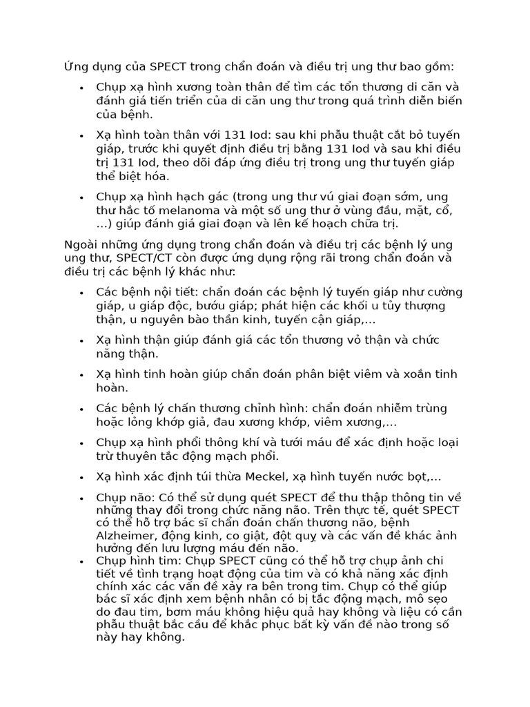 NG D NG C A SPECT | PDF