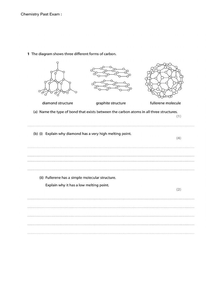 Isaac Chemistry Past Paper | PDF