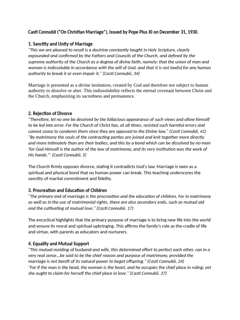 Marriage & Divorce | PDF | Marriage | Catholic Church