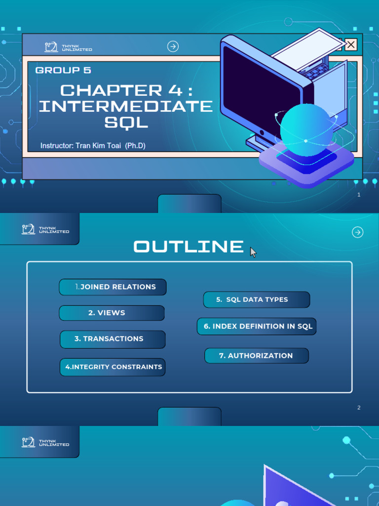 Chapter 4 Intermediate SQL | PDF Chapter 4 Intermediate SQL | PDF