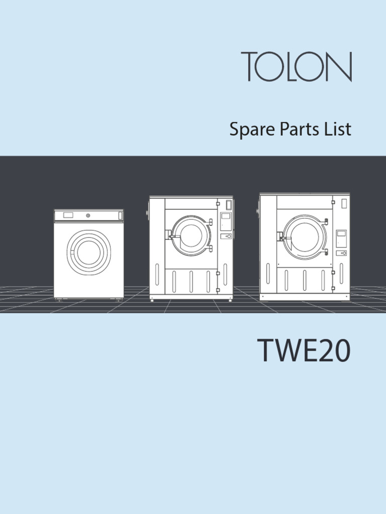 Lavadora Tolon Jensen Jwe 20 | PDF | Valve | Washer (Hardware)