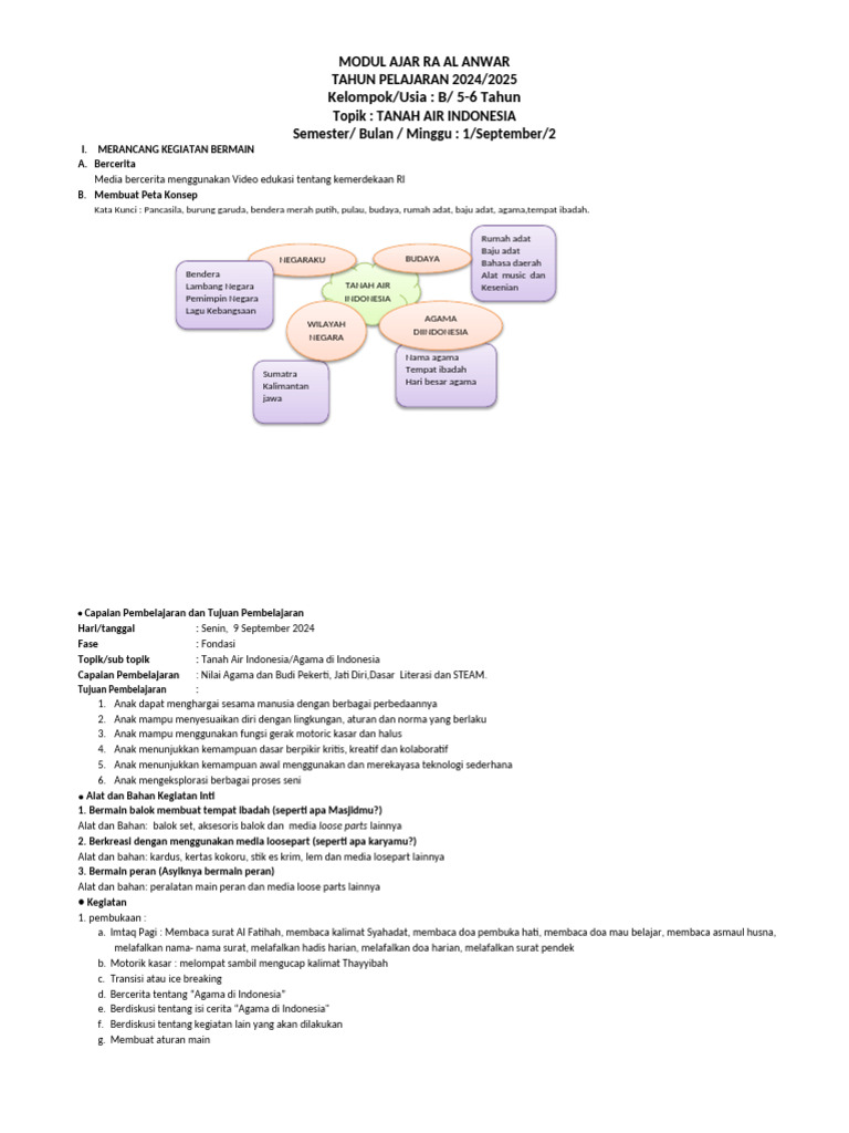 RPP Agama Di Indonesia Atul | PDF