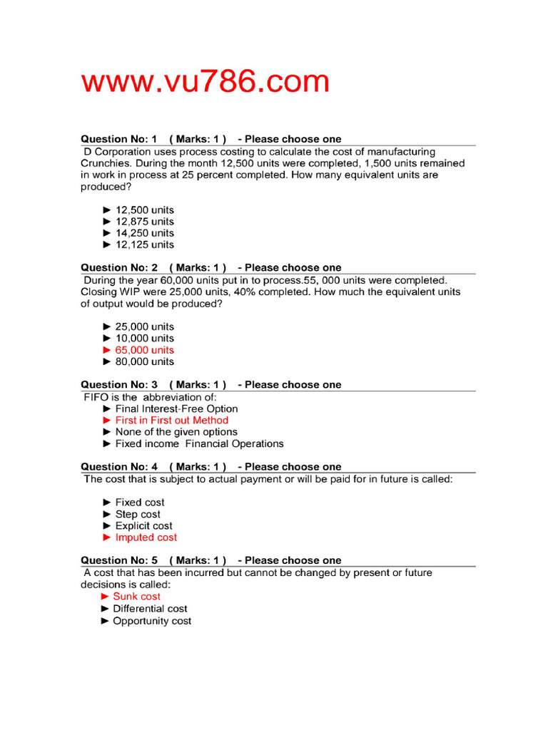 MGT402 Midterm | PDF