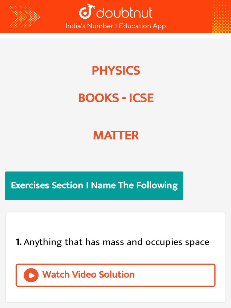 Books Doubtnut Question Bank - 1 | PDF