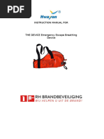 SCBA User Manual and Maintenance Guide | PDF | Valve | Breathing