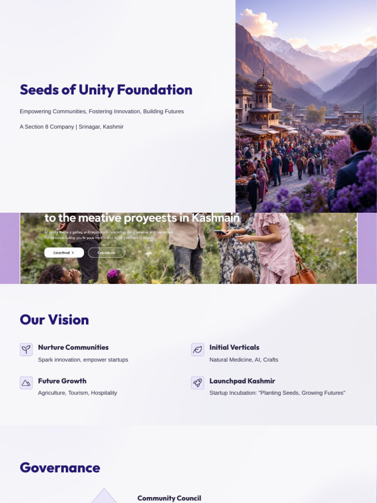 Seeds-of-Unity-Foundation | PDF | Startup Company | Small Business ...