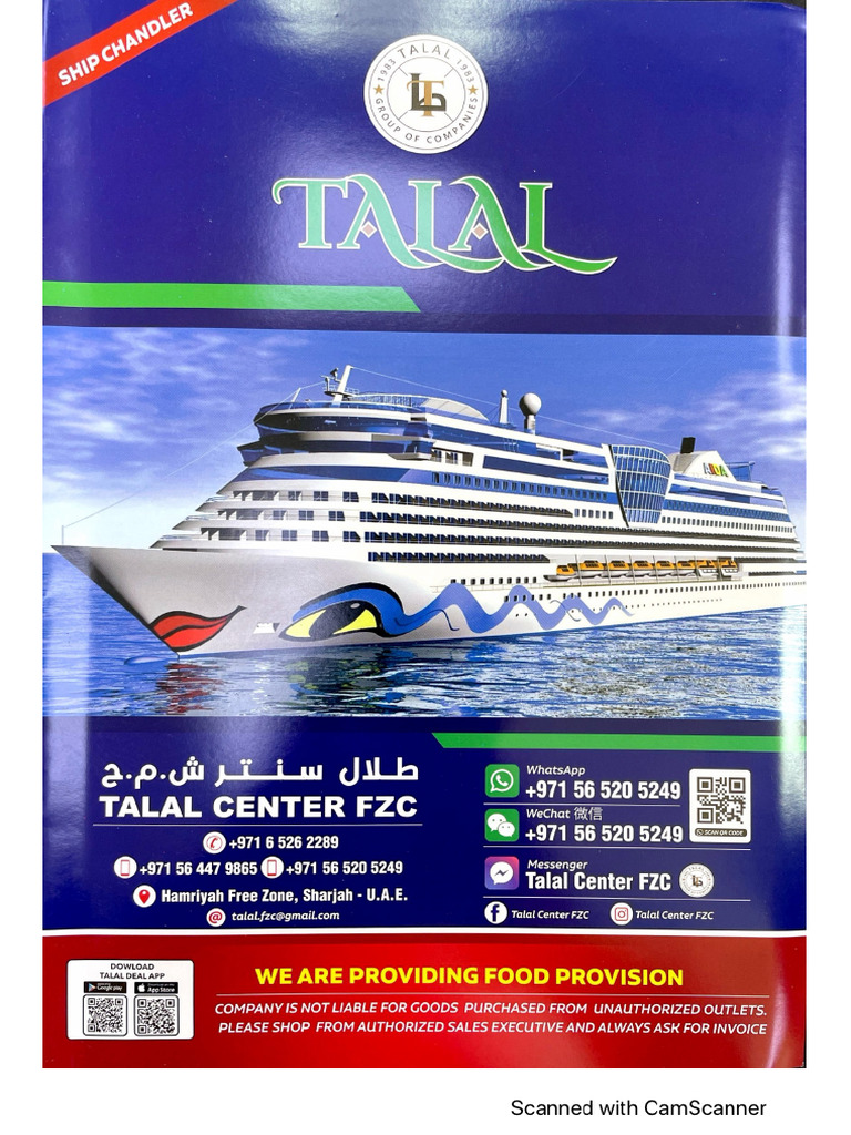 Talal center-ship chandlers- price list | PDF