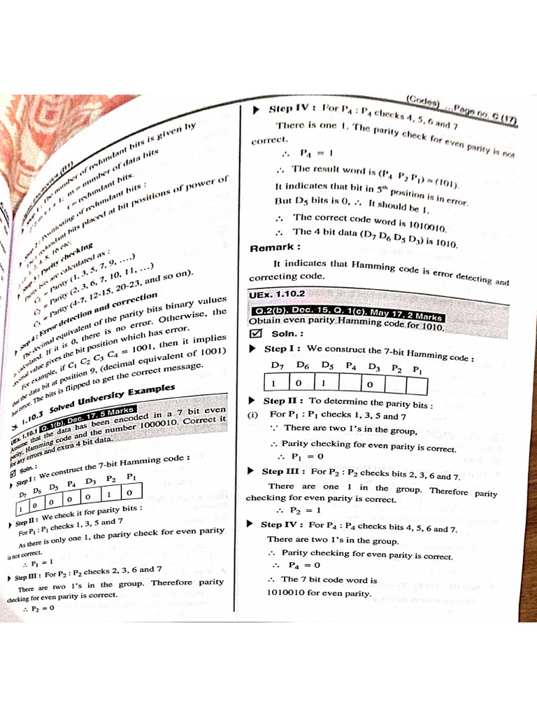 Hamming Code-De | PDF