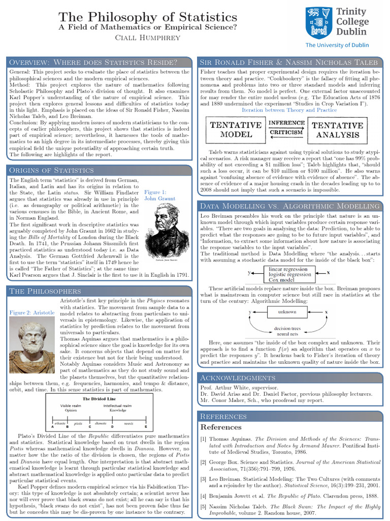 Capstone Project The Philosophy of Stati | PDF | Statistics | Science