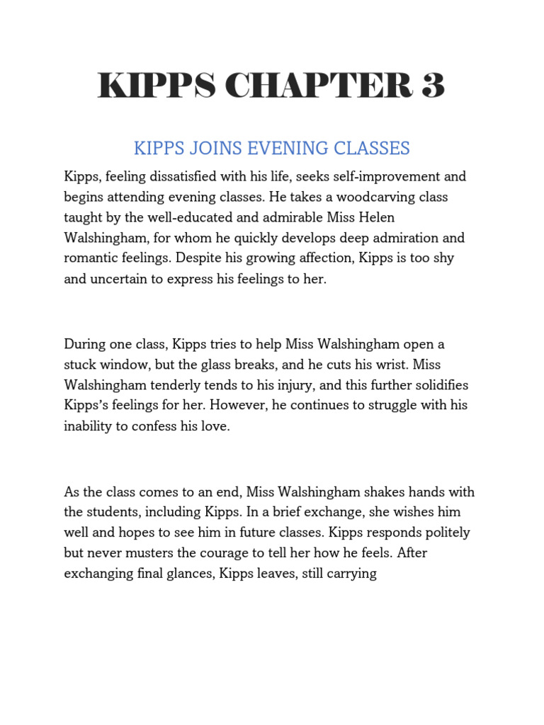 Kipps Chapter 3 Skibidi | PDF