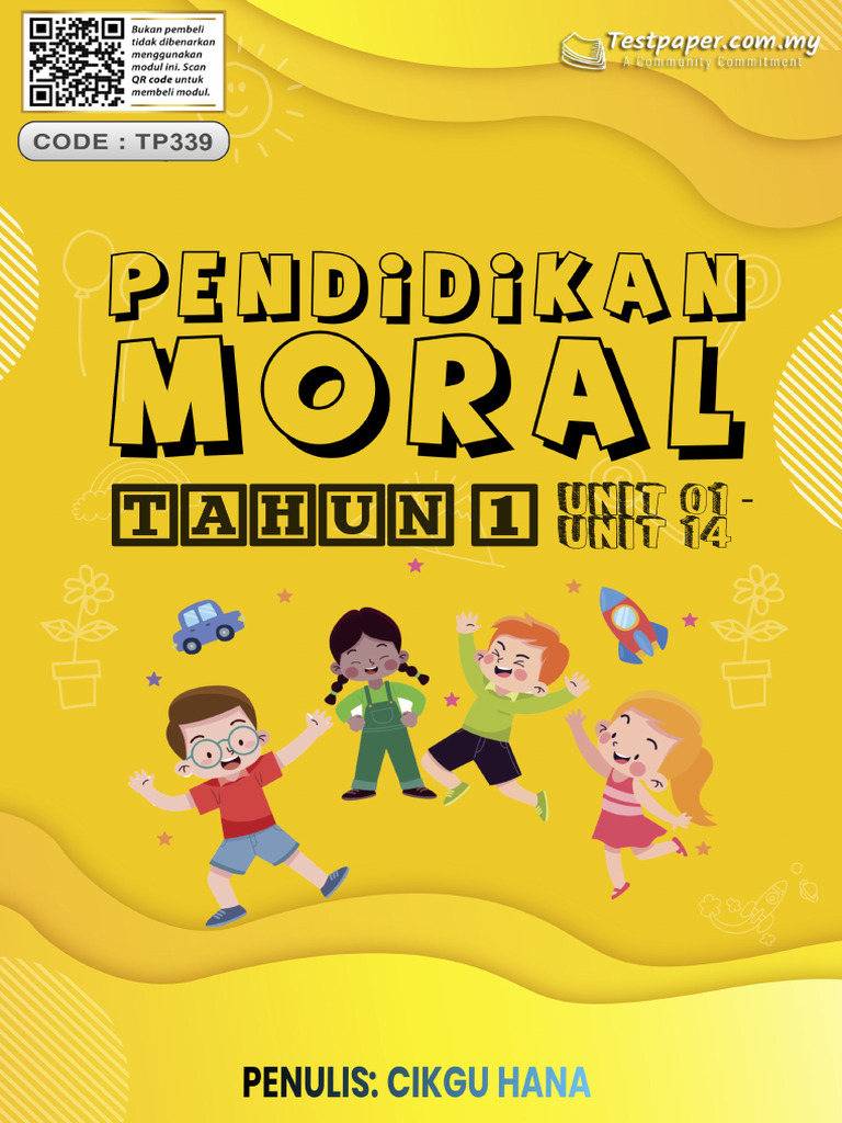 Modul Latihan Topikal Pendidikan Moral Tahun 1 Unit 1 - Unit 142 | PDF
