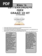 Afrikaans Projek KW3 2025 GR6 2 | PDF