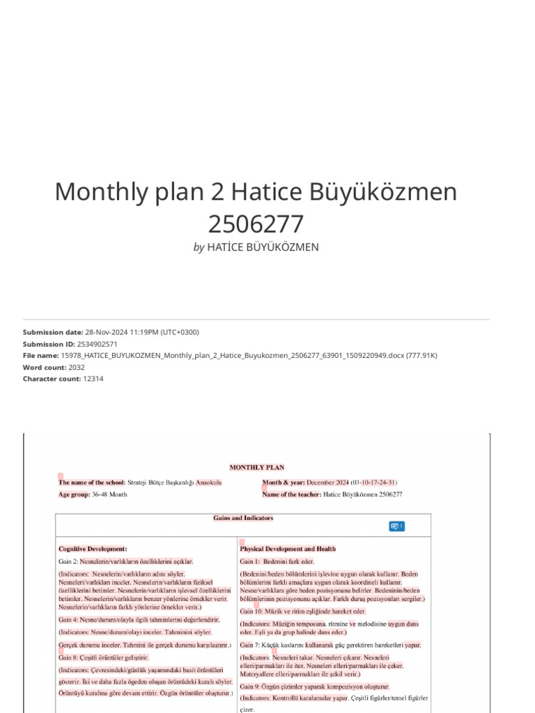 Hatice Büyüközmen | PDF