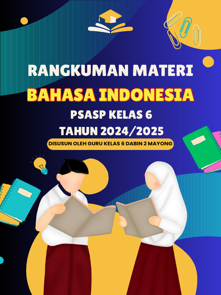 Rangkuman Materi B. Indonesia - Psasp 2025 | PDF